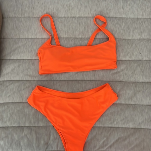 Swim | Neon Orange Bikini | Poshmark